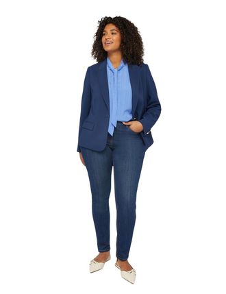 Fiorella Rubino Skinny-Jeans Blau 39 Spring Summer 24