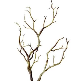 BESPORTBLE Lot de 3 Branches de Bois de cerf artificielles s&eacute;ch&eacute;es pour Vase, Bricolage, Mariage, d&eacute;coration dint&eacute;rieur, caf&eacute;
