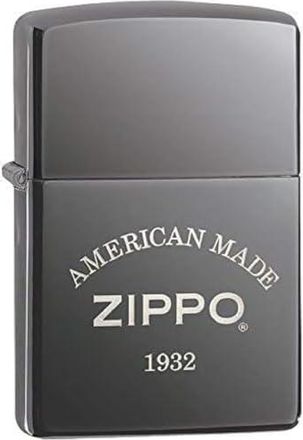 Zippo 60003897 Feuerzeug, Messing, Grau, 5.5 x 3.5 x 1 cm