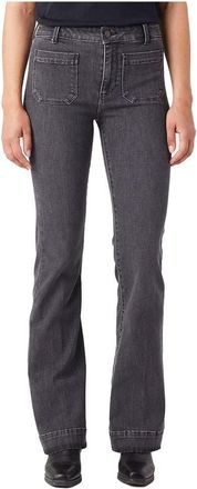 Wrangler Damen Flare Jeans, Driveway, 29W / 32L EU
