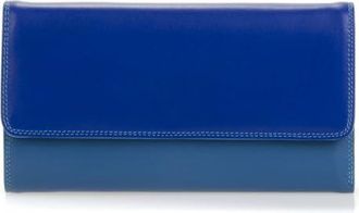 Mywalit Portefeuille Femme en Cuir Tri-Fold w/Outer Zip Purse - 269-92 - Seascape