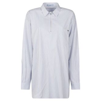 Prada Damen, Blusen & Hemden, Blau, SGr&ouml;&szlig;e