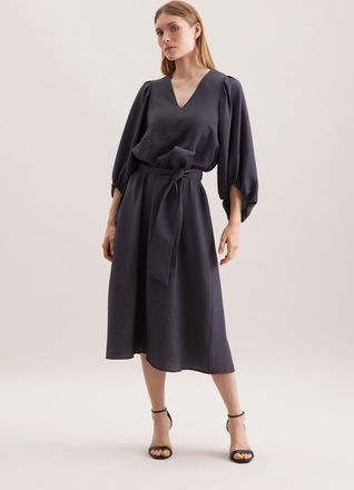 Seidensticker Kleid Damen Grau