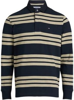 Eden Park Polo manches longues &agrave; rayures