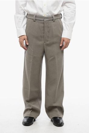 Ami Wool Cloth Chinos Pants with Hidden Fastening size 52