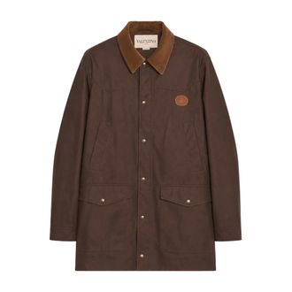 Valentino Herren, M&auml;ntel, Braun, XLGr&ouml;&szlig;e