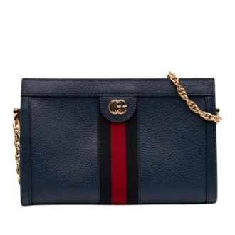Gucci Sac bandouli&egrave;re Ophidia Pre-owned - Femme - Pre-owned - Bleu - Taille: ONE Size