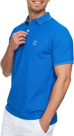Indicode Herren Wallo Poloshirt aus Baumwolle | Herrenpoloshirt Polokragen Baumwollshirt Skydiver, XXL