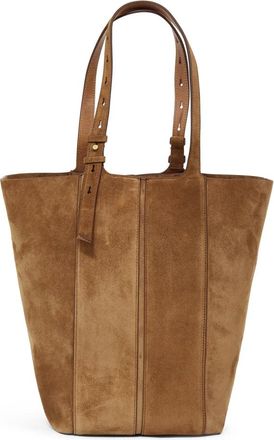 Golden Goose Femme, Sacs, Brun, Taille: ONE Size Sac en Cuir Marron avec Franges et Détails Dorés