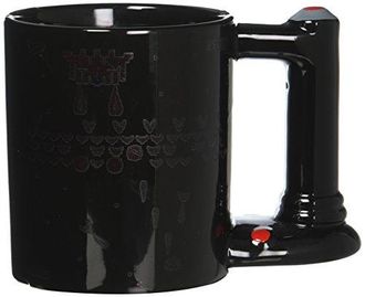 ThumbsUp! RETARCMUG Tasse Retro Arcade, Keramik, schwarz, 16 x 11.5 x 10 cm