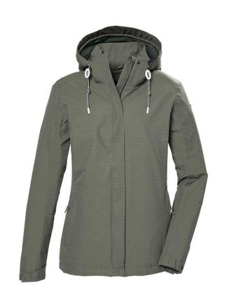 Killtec Outdoorjacke KOS 61 WMN JCKT Funktionsjacke: wasser- und winddicht, atmungsaktiv, abnehmbare Kapuze