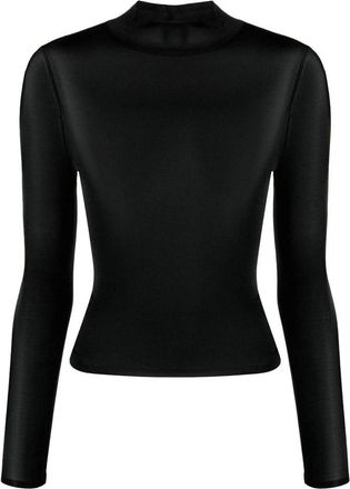 Courr&egrave;ges Top - Schwarz