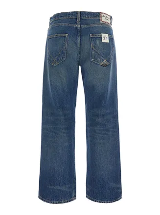 Roy Rogers Faded Denim Jeans - Blue
