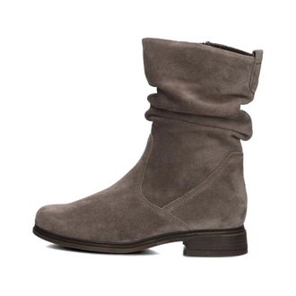 Gabor Graue Wildleder-Stiefeletten - - Shoes - Damen - Braun - 38 1/2 EU