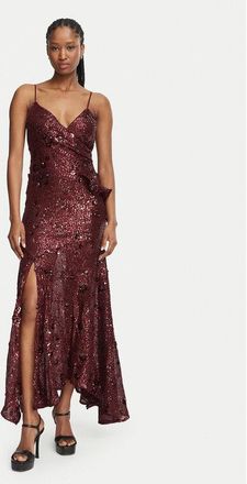 Bardot Bardot Coctailkleid Sorrel 60571DB1 Dunkelrot Regular Fit
