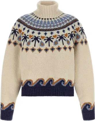 Alanui Rollkragenpullover - Bunt