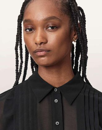 AllSaints chemise Minna noire
