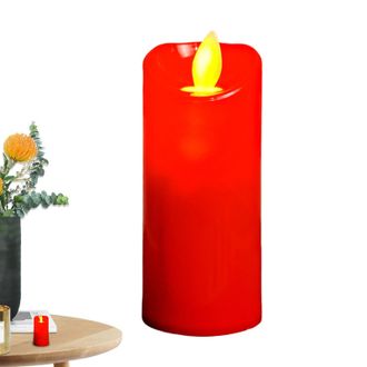 Generico Mobile Flammensäulenkerzen, Handy-Kerzen - flackernde Kerze mit Akku | Gefälschte Tischdekoration für Weihnachten, Hochzeit, Outdoor, Innen
