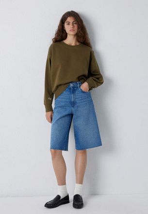 Mavi Rundhalspullover CREW NECK SWEATSHIRT Sweatshirt cropped