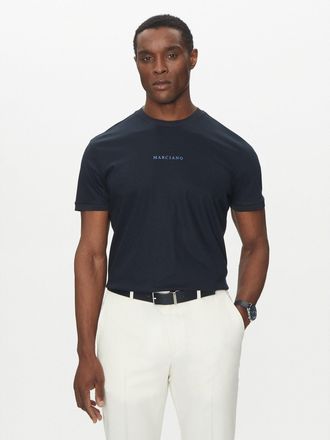 Guess T-Shirt 5GHI08 6323A Dunkelblau Regular Fit