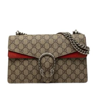 Gucci Sac bandouli&egrave;re Dionysus Pre-owned - Femme - Pre-owned - Beige - Taille: ONE Size