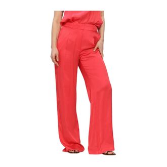 Ibana Pasha Wide Hosen - - Trousers - Damen - Rot - S