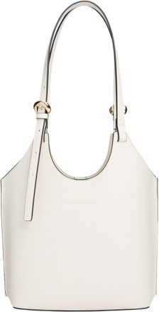 Tommy Hilfiger Damen Th Modern Mini Tote Aw0aw18617 Tragetasche, BEIGE (Soft Cream)