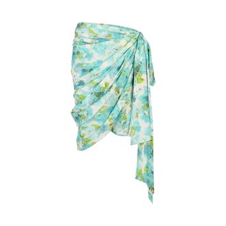Chlo&eacute; Femme, Jupes, Multicolore, Taille: 40 FR Jupe portefeuille drap&eacute;e