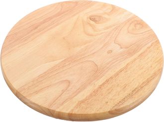 IFUNDOM Runde Hocker Sitzfläche aus Massivholz Langlebiges Glattes Holzbrett Ersatzsitz für Küchen Barhocker Einfach zu Reinigen Robust und Vielseitig für Ess