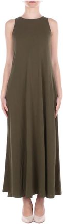 Max Mara Femme, Robes, Vert, Taille: 42 FR Due tasche laterali Dress