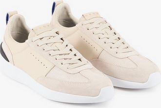 Geox Baskets basses GXRN-02 en cuir m&eacute;lang&eacute;