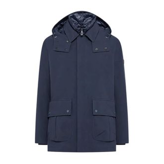 Peuterey Cappotto Sarthe KSM - - Jackets - Herren - Blau - 2XL