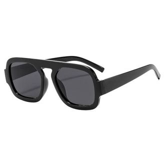 Generic Lunettes De Soleil D&eacute;coratives For Hommes Et Femmes, Id&eacute;ales For Les Vacances En Plein Air Ou Sports(Black)