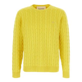 Valentino G74 Maglia - - Knitwear - Herren - Gelb - L