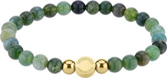 Liebeskind BERLIN Damen Beads Armband - Armschmuck aus Edelstahl und Halbedelsteinen - Schmuckstück und Talisman zugleich - elastisch, handgefertigt, modisch, vi