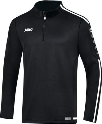 Jako Kinder Trainingsziptop Striker 2.0, schwarz/wei&szlig;, 128, 8619
