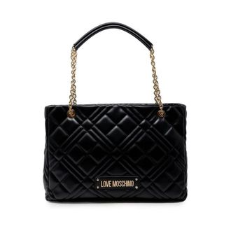 Love Moschino Femme, Sacs, Noir, Taille: ONE Size Sac spacieux en poly&eacute;thyl&egrave;ne, collection automne/hiver