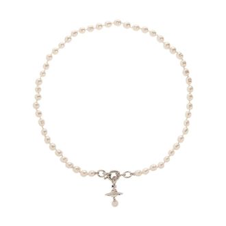 Vivienne Westwood Aleksa Necklace - - Accessories - Damen - Beige - M