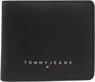 Tommy Jeans Herren TJM Linear Cc Wallet Am0am13696 Andere Geldbörsen, Black (Black)