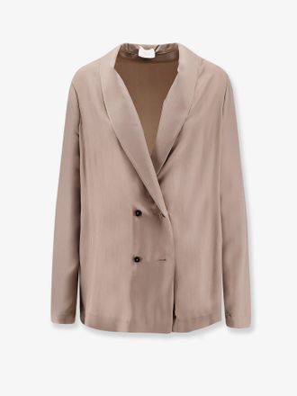 Alysi Double-breasted silk blazer - ALYSI - gender_Woman