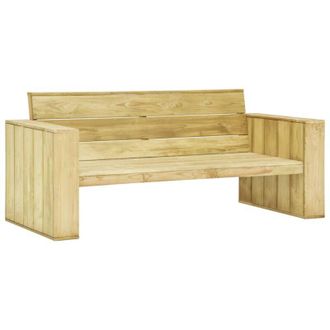 vidaXL vidaXL Gartenbank 179 cm Impr&auml;gniertes Kiefernholz