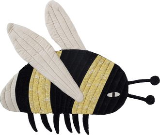 Bloomingville Wand Dekoration Tibbe, schwarz, Baumwolle