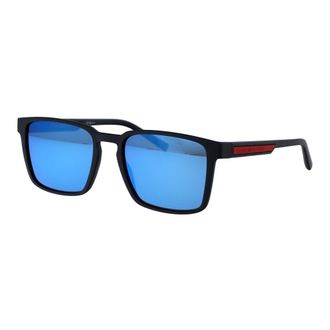 Tommy Hilfiger Stylische Sonnenbrille - - Accessories - Herren - Blau - 55 MM