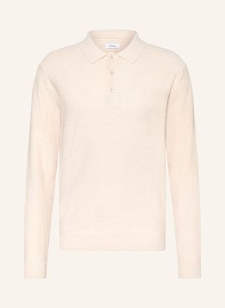 Paul Paul Strick-Poloshirt weiss