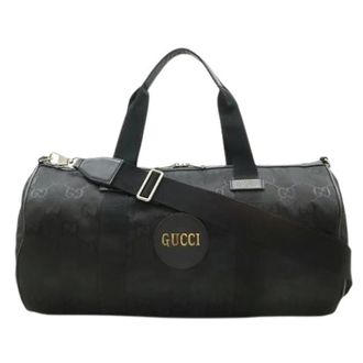 Gucci unisex, Pre-owned, Noir, Taille: ONE Size Sac Boston Vintage Pre-owned