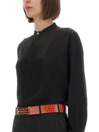 Victoria Beckham Silk Shirt - Black