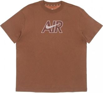 Nike Mineral Clay Streetwear T-Shirt - - Sport - Damen - Braun - M