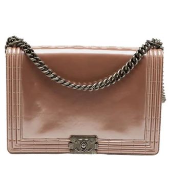 Chanel Sac bandouli&egrave;re Pre-owned Reverso Boy - Femme - Pre-owned - Beige - Taille: ONE Size