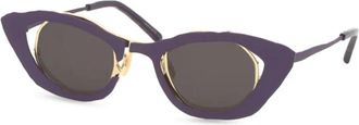 Masahiromaruyama Mm-0099 Sonnenbrille - - Accessories - unisex - Lila - 43 MM