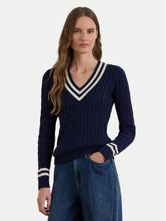 Lauren Ralph Lauren Pullover 200B22020002 Dunkelblau Relaxed Fit